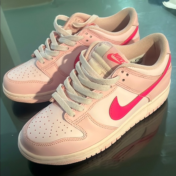 Nike | Shoes | Nike Pink Sneakers Dunk Low Design | Poshmark